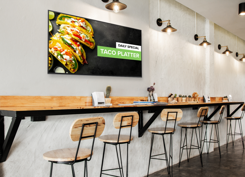How Digital Signage is Used in Restaurants - Spectrio