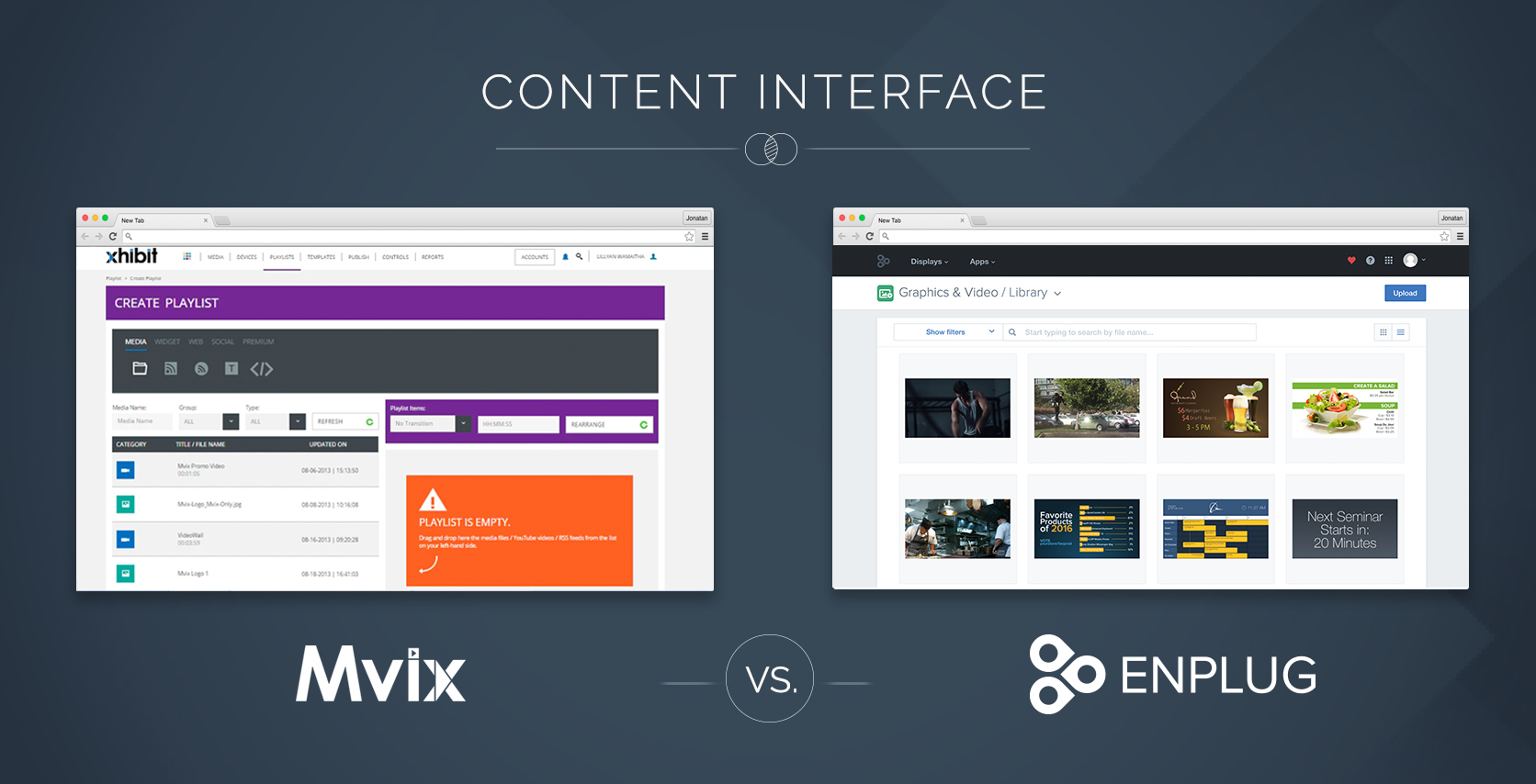 Mvix Alternative: Enplug vs Mvix - Spectrio